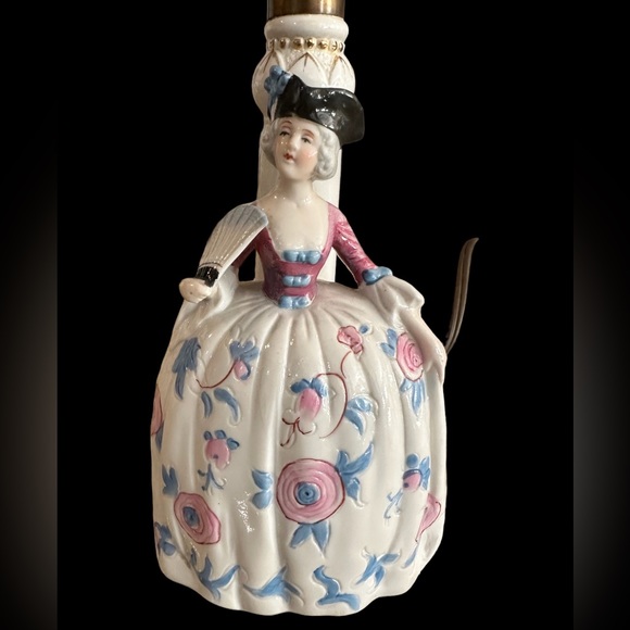 Accents | Vintage German Figural Boudoir Lamp Porcelain | Poshmark
